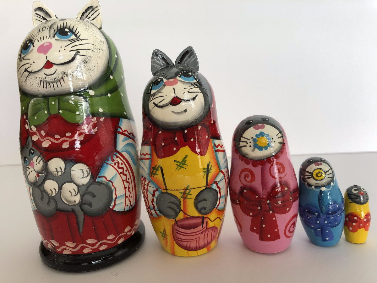 Animal Nesting Dolls – Russian Winter